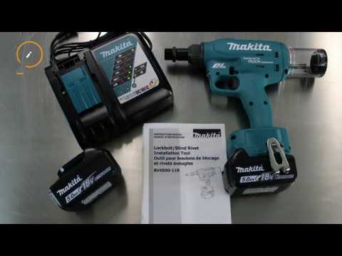 Unboxing: Huck Makita BV4500 18V Lockbolt Tool