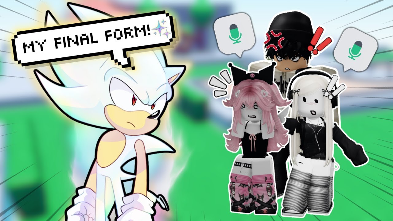 SONIC TAKES OVER ROBLOX VOICE CHAT