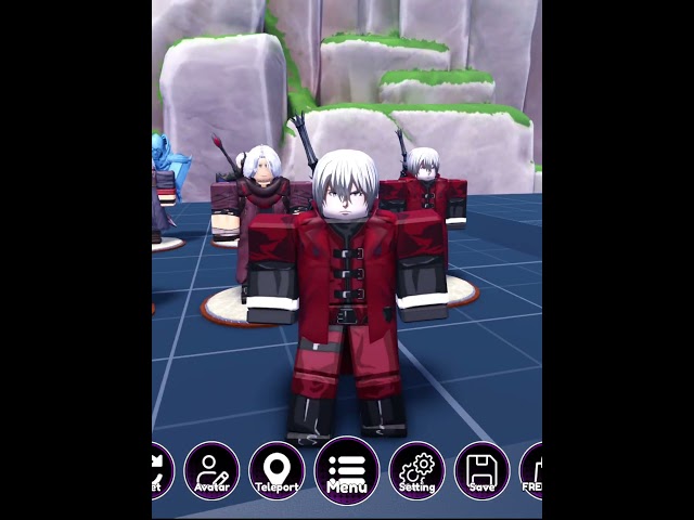 DANTE DEVIL MAY CRY OUTFIT + COSMETIC #roblox #animeoutfits #shorts ...