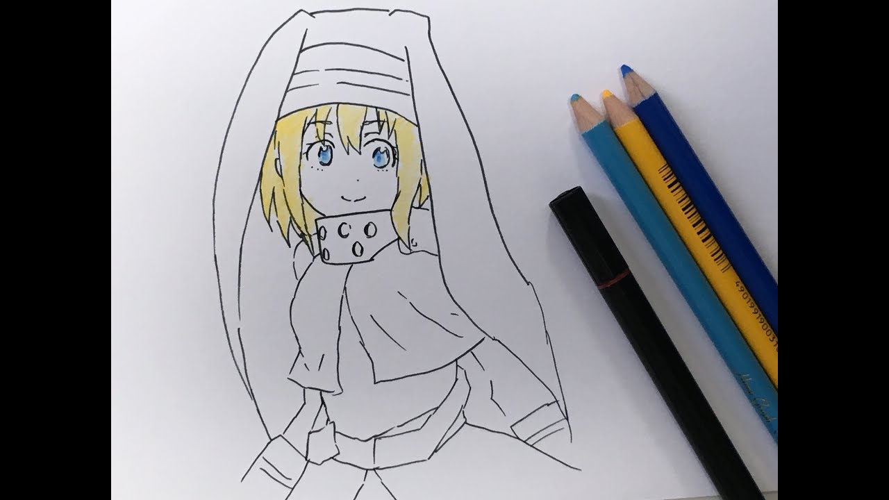 How to draw Iris in Fire Forces
