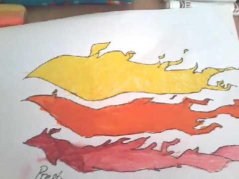 How to make prestonplayz fire logo | shreyansh arts