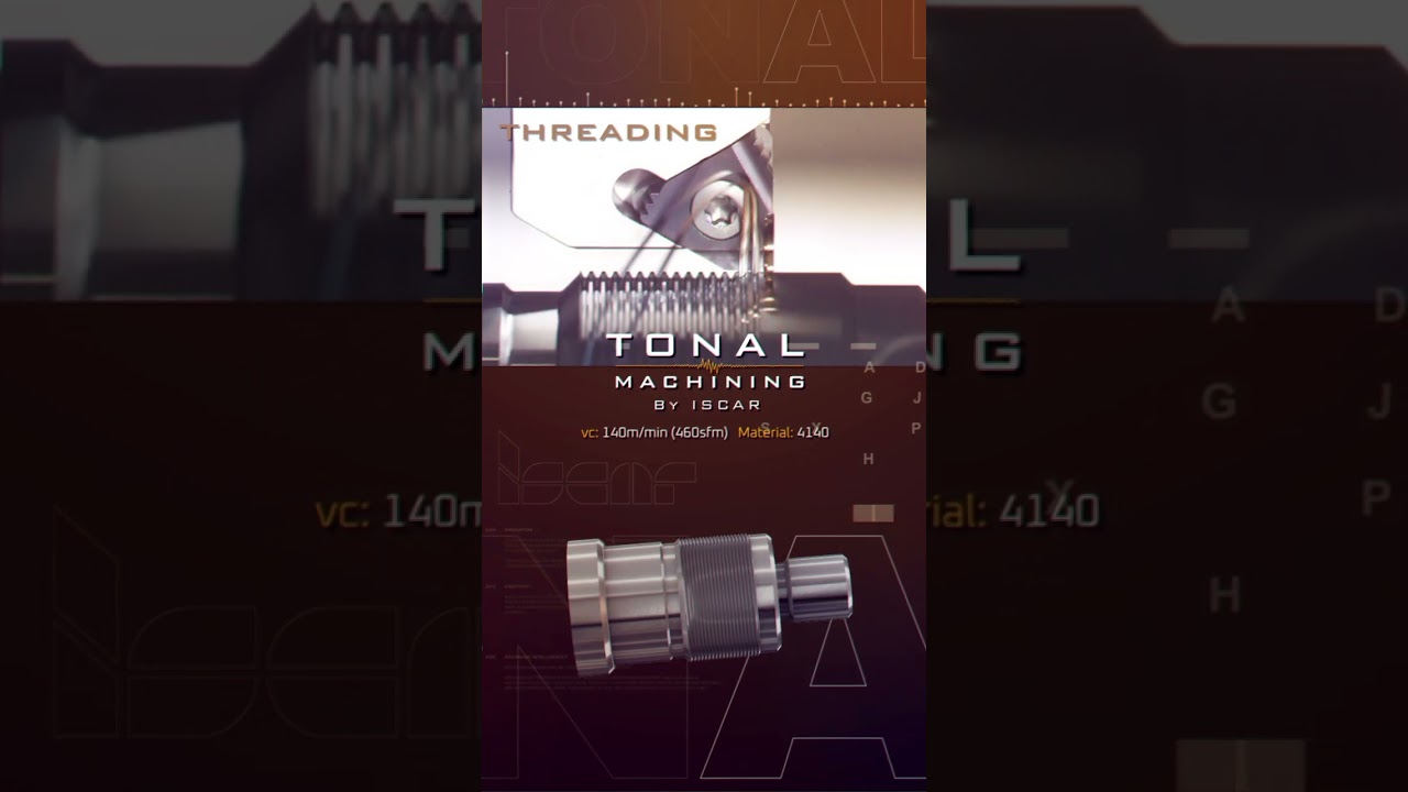 ISCAR TONAL Machining - Threading OnePass 22ER