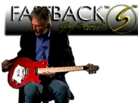 Silvertone FastBack Electric guitar , EVH style | Reverb