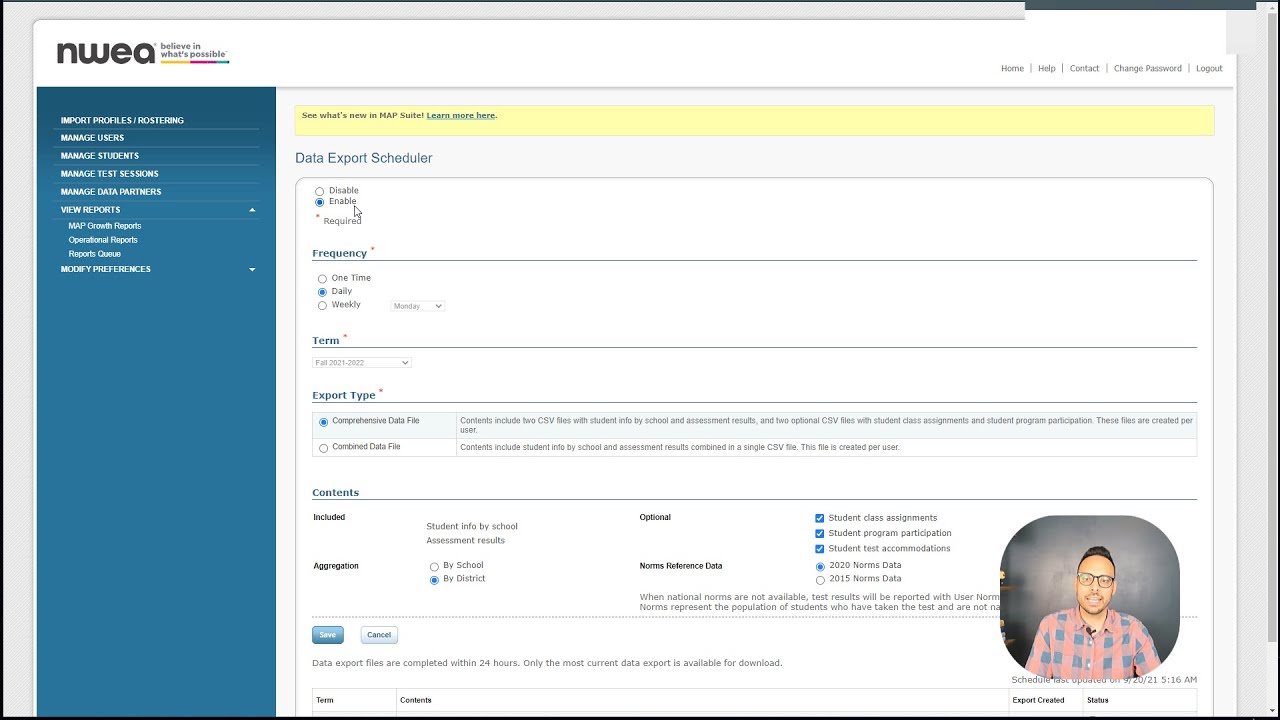 Pt I: How to Extract and Load NWEA MAP Data