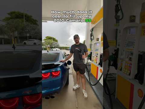 Here's How Much it Costs to fill up my 5th Gen Camaro SS... Should I be complaining?