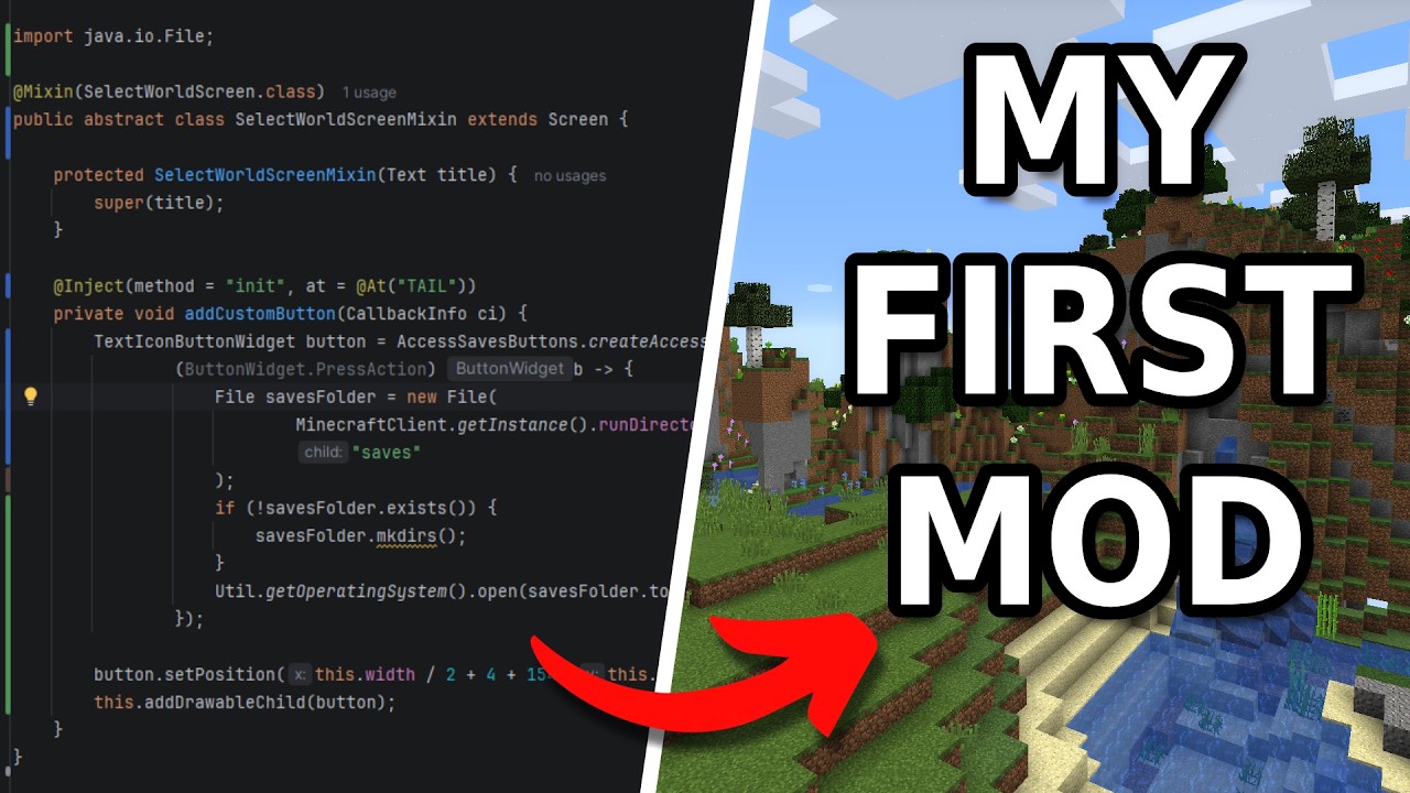 Making my First Minecraft Mod (with No Experience)