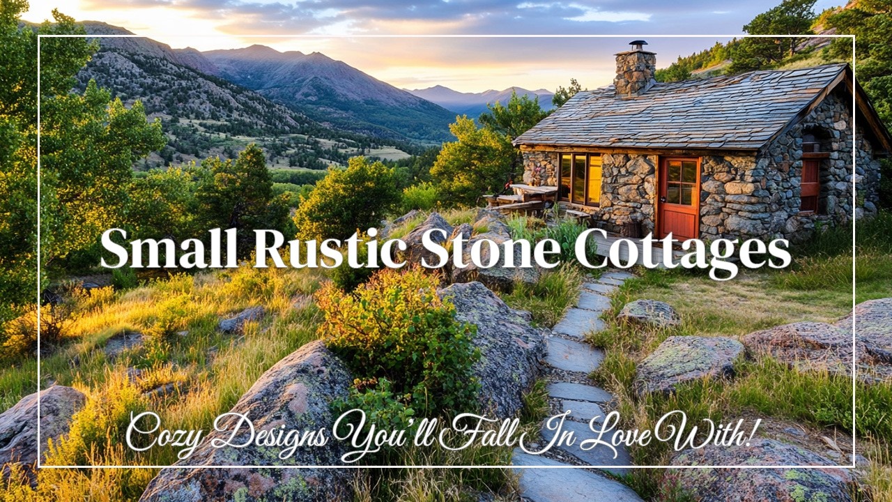 Small Rustic Stone Cottages Cozy Designs Youll Fall In Love With
