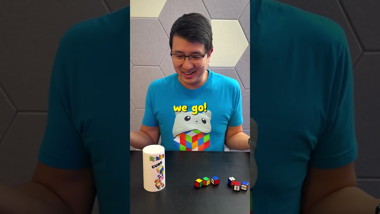 RUBIK'S CUBES + DICE STACKING = ???