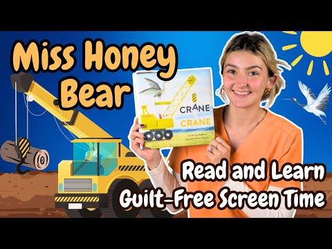 Speech Therapist Reads "Crane & Crane" | Early Language Skills | Read Aloud