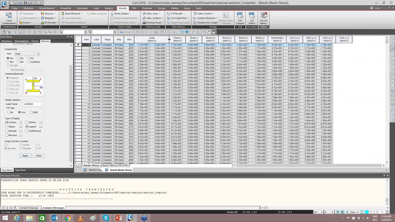 Rail Structure Interaction Analysis for Metro Bridges