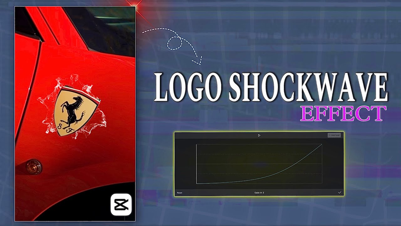 LOGO SHOCKWAVE EFFECT (CapCut tutorial)