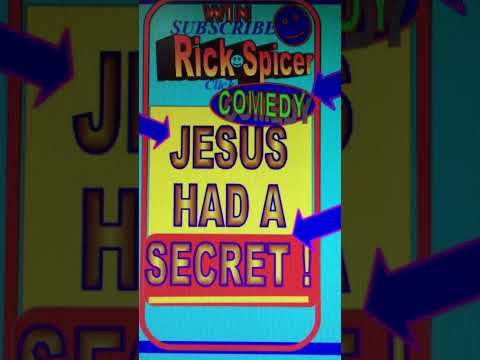 COMEDY , JESUS HAD A SECRET ! Not Negative , Fun But I'll Tell You #short #comedy #shorts