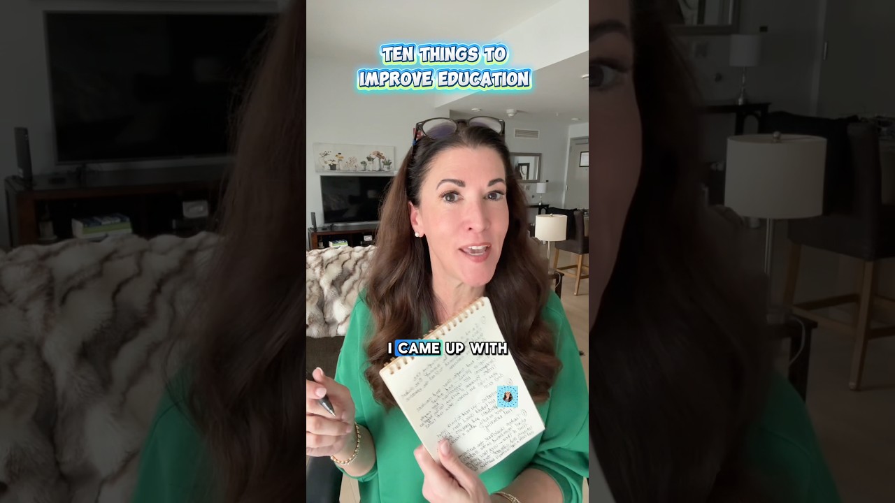 Nine of the ten things can be done immediately or quickly in each school. #teacher #education