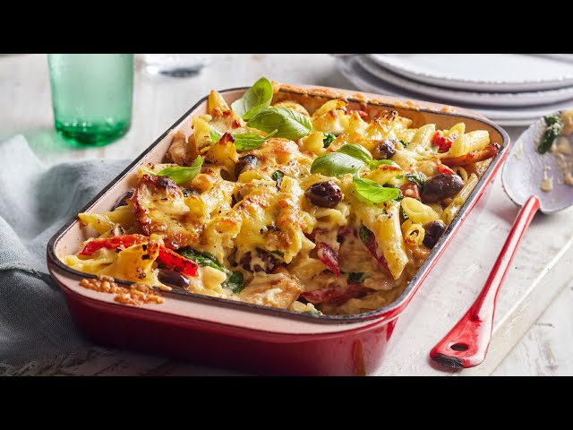Italian Pasta Bake Recipe | myfoodbook