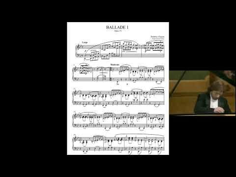 Chopin - Ballade no. 1 in G minor Op. 23 Video + Sheet music (Played by Krystian Zimerman)