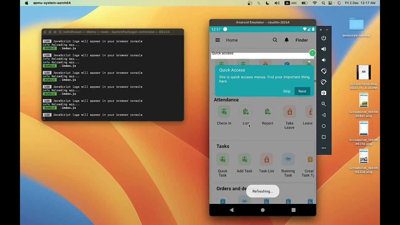 react native co pilot-  app tour guide example