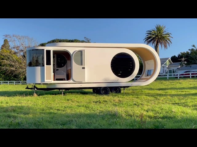 Запущен в производство уникальный футуристический дом-флешка на колесах ...