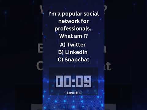I'm a popular social network for professionals | Networking for Professionals #shorts #shortvideo