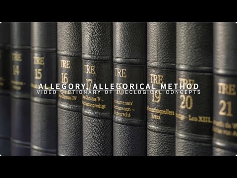 allegory, allegorical method #videodictionary