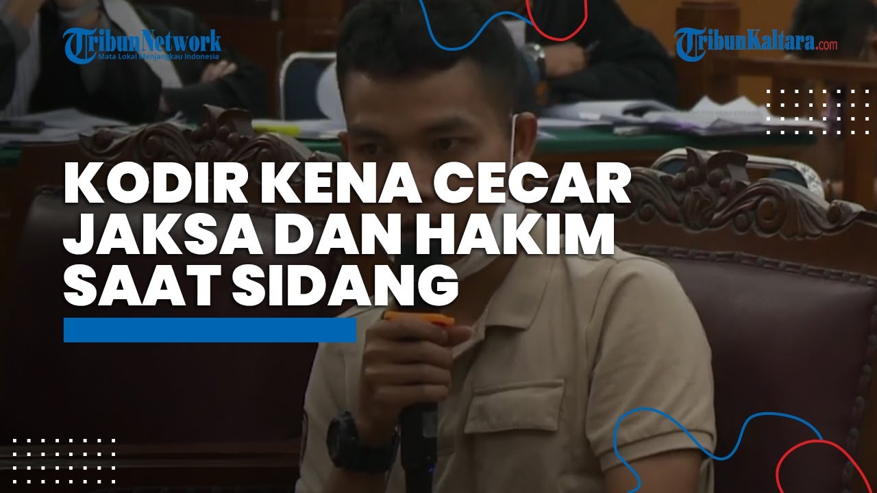 Kodir ART Ferdy Sambo Kena Cecar Jaksa dan Hakim karena Diyakini Berbohong dalam Persidangan ...