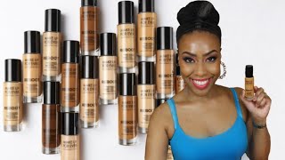 Make Up For Ever Reboot Active Care Revitalizing Foundation plus Wear Test