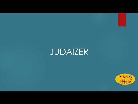 Judaizer Meaning