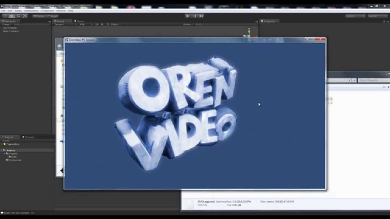 OrenVideo - Unity Engine Application Data Folder Tutorial
