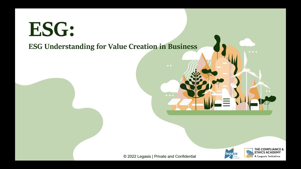 ESG Understanding for Value Creation in Business