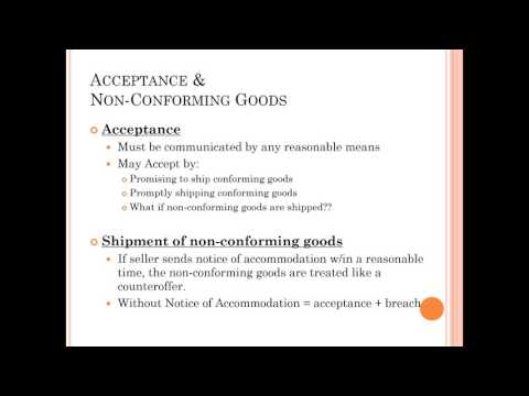 UCC Article 2 - Part 1