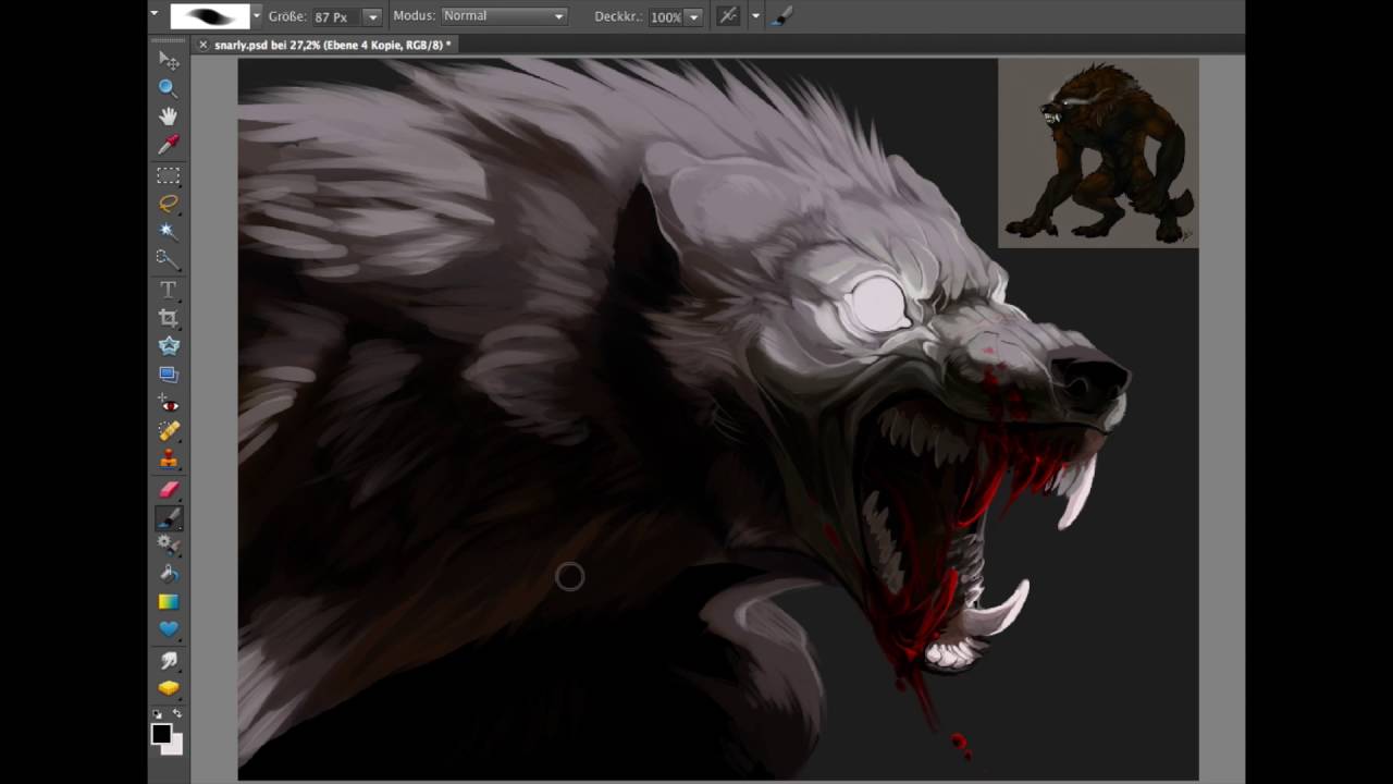Speedpaint.19 Werewolf