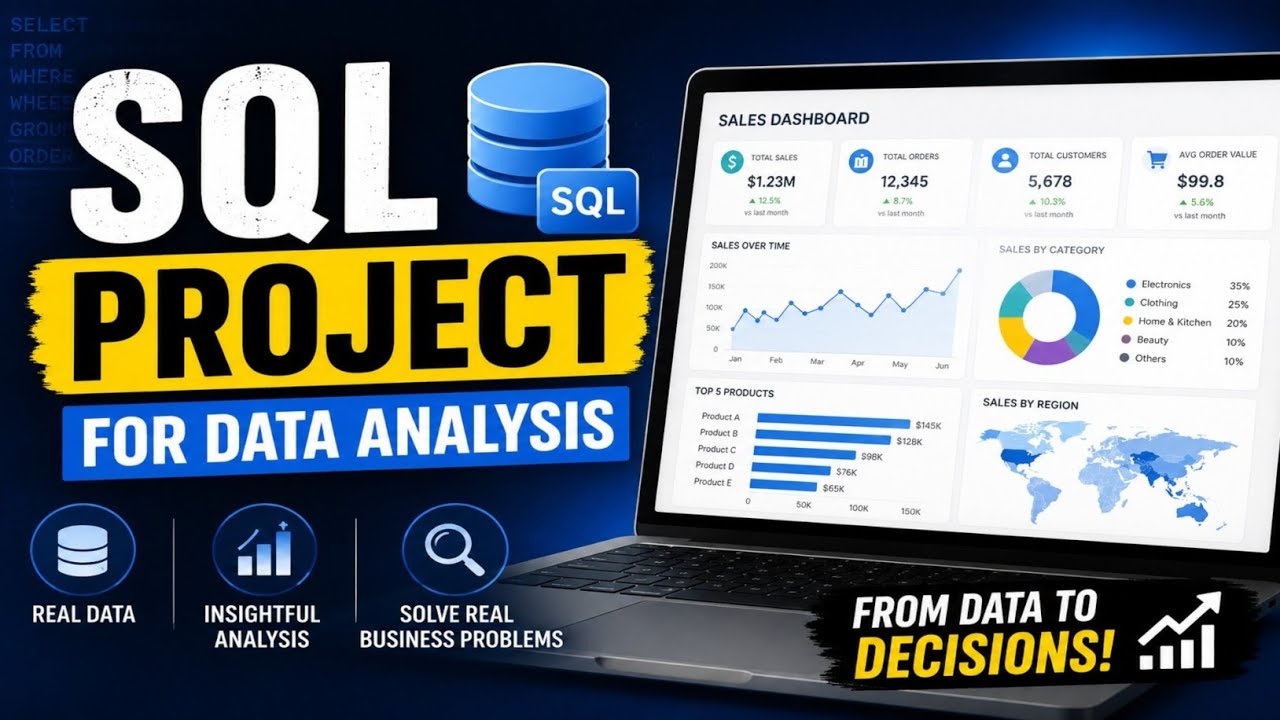 Data Analyst Portfolio Project | Sales Data Analysis Project using SQL