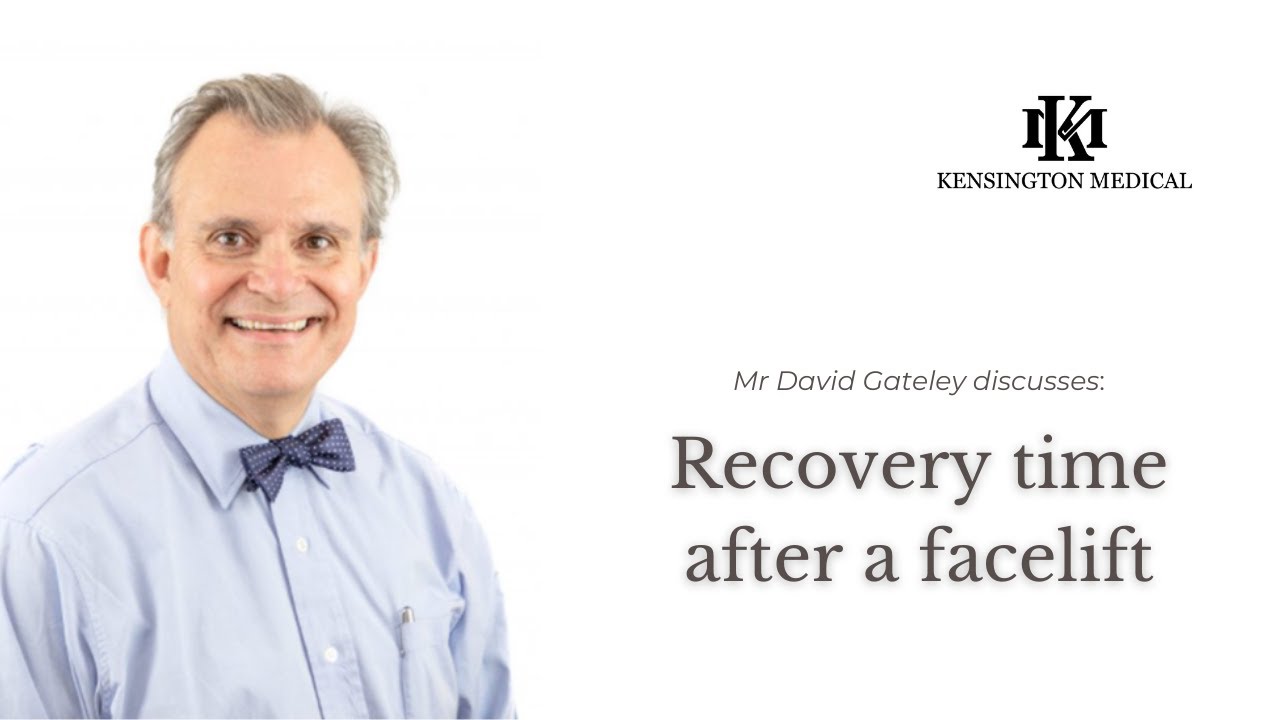 Recovery time after a facelift - Kensington Medical