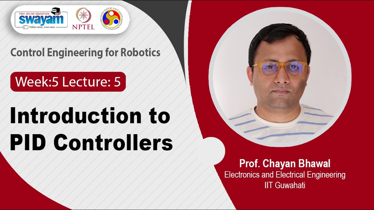Lec 31: Introduction to PID controllers