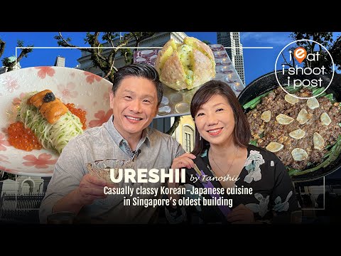 Ureshii - Korean-Japanese cuisine at the Arts House (w interview with Chef Jang)