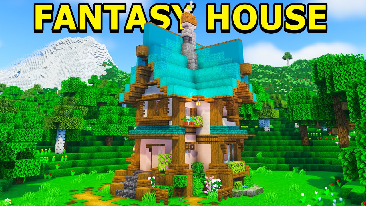 How to Build a Medieval Fantasy House in Minecraft - Minecraft Builders