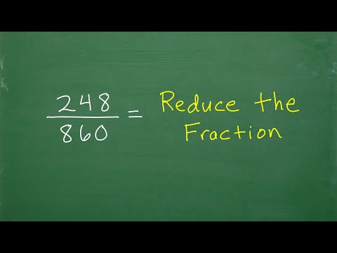 Let’s Learn How to REDUCE a Fraction – Must Know BASIC MATH