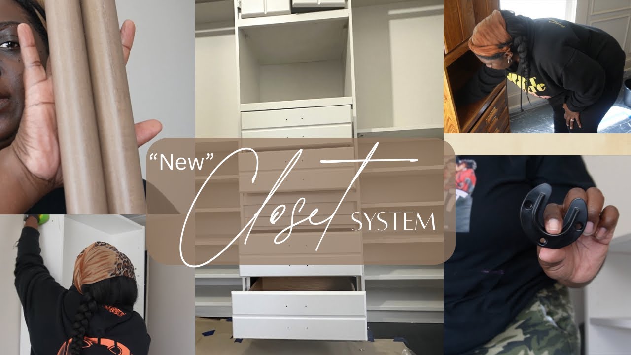 DIY CLOSET SYSTEM  | BUILDING THE CLOSET WE NEED WITH THE BUDGET WE HAVE
