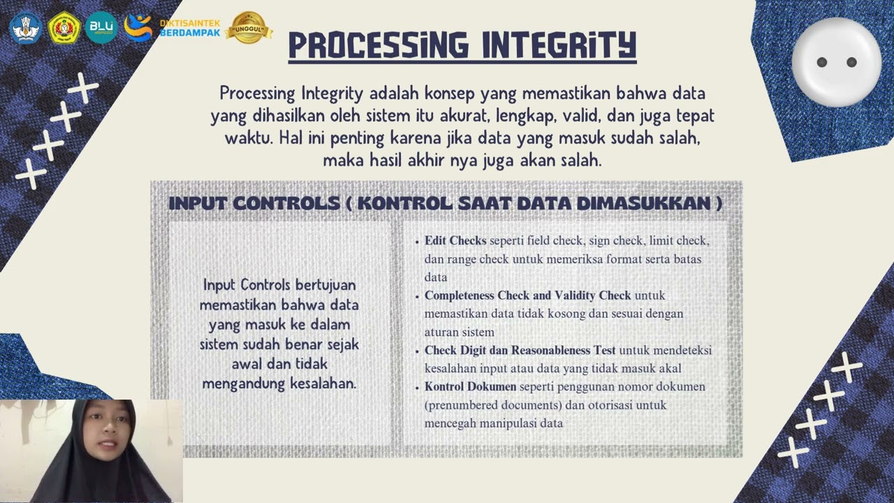 Processing Integrity and Availability Controls (Chapter 13)