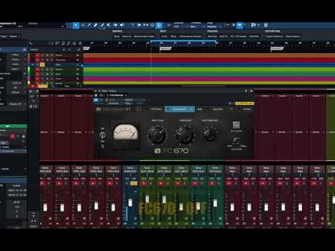 PreSonus FC-670 Compressor Fat Channel Software Plug-In, Electronic ...