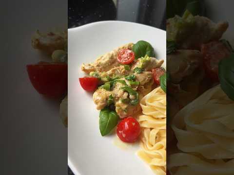 🇹🇷🇩🇪🇹🇷Hardal kremasında sarımsaklı tavukKnoblauch-Hähnchen in Senfrahm