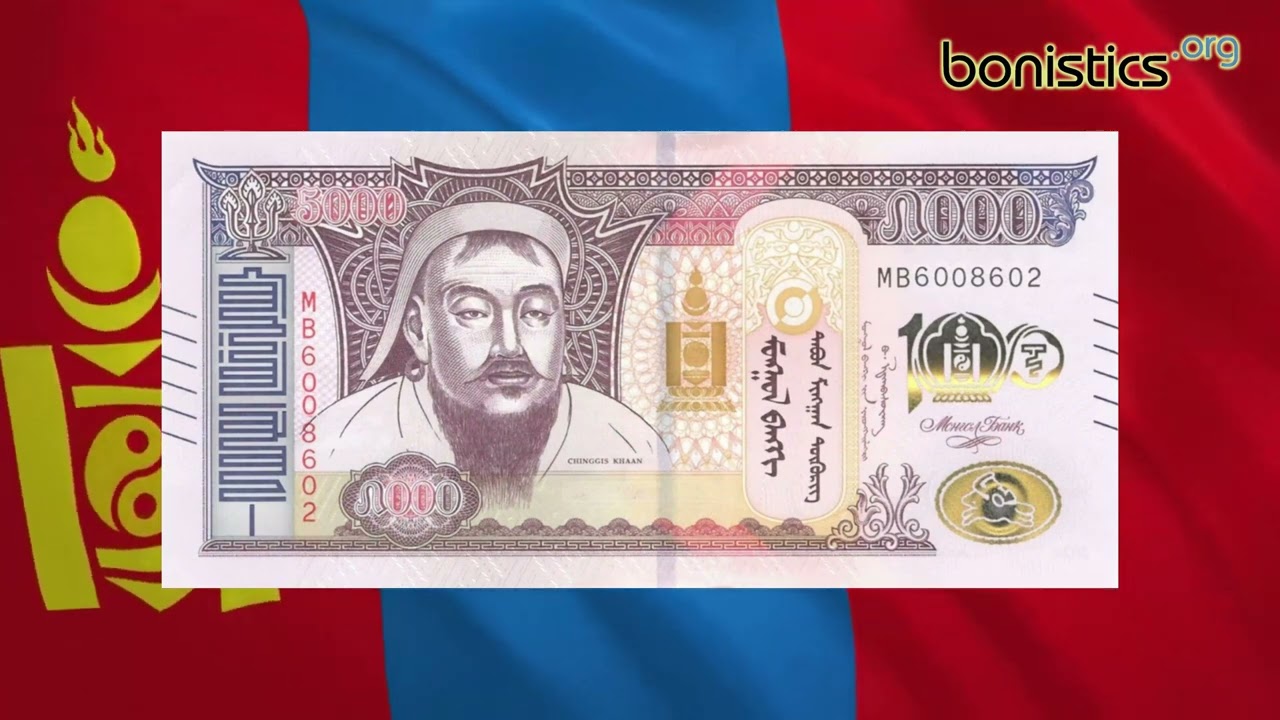 NEWS. Mongolia 5,000 togrog 2024