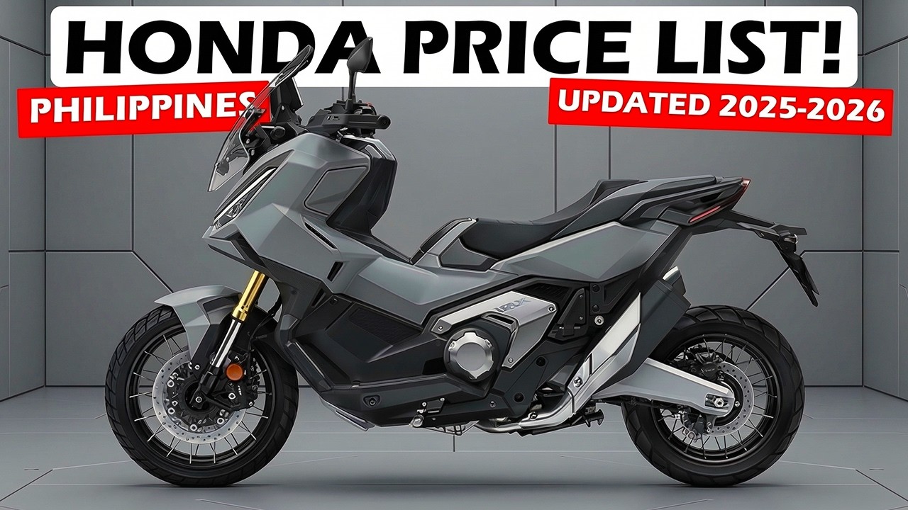 Honda Motorcycles Price List in the Philippines Updated for 2025-2026!