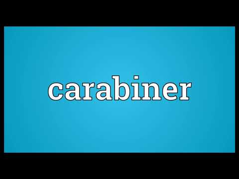 Carabiner Meaning