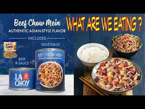 La Choy Beef Chow Mein - What Are We Eating?