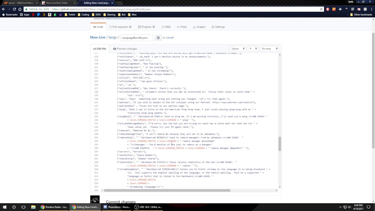 GitHub Tutorial for Now Live Translators