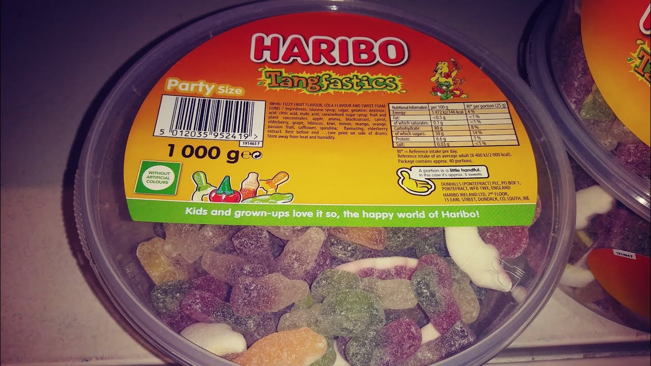Haribo share the fun starmix 1kg drums at Sainsbury's