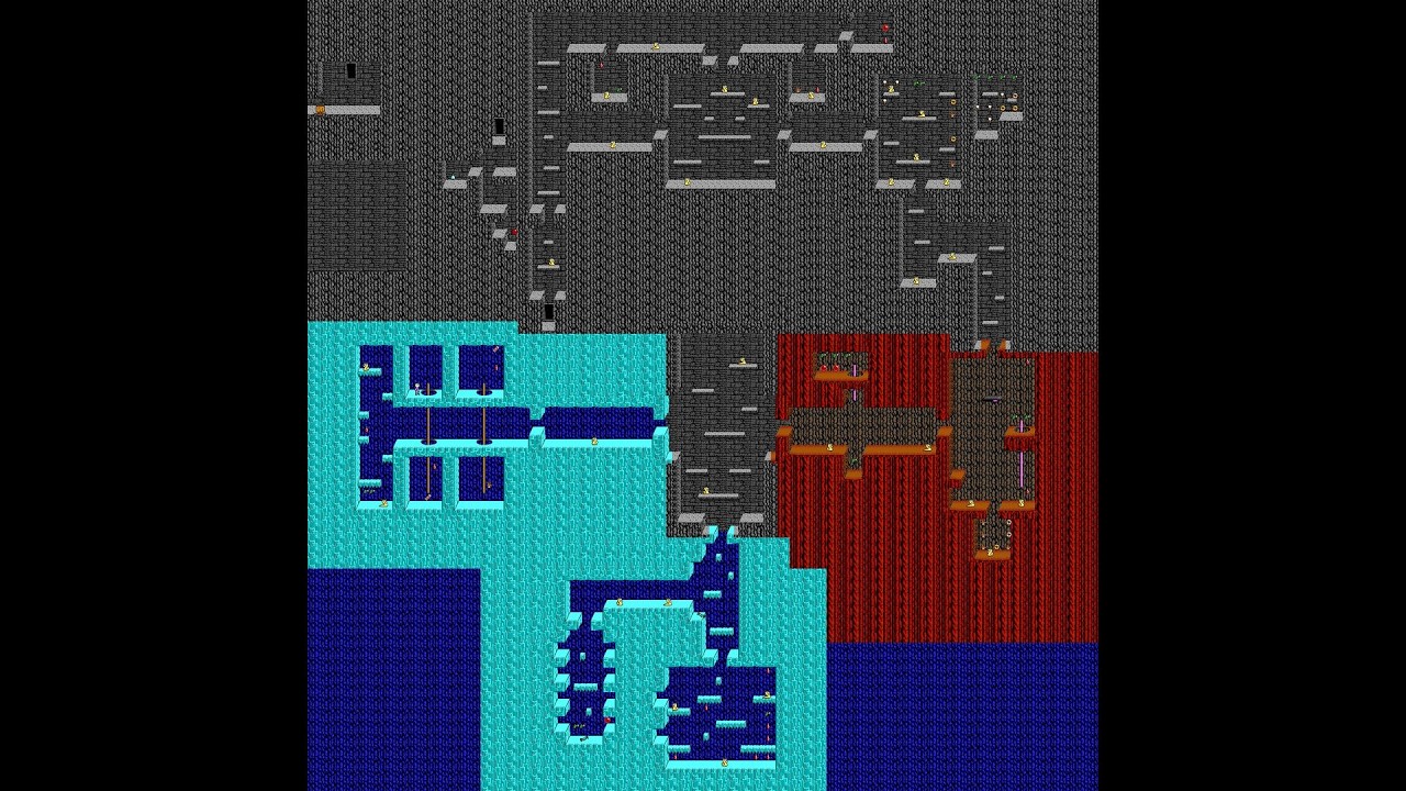 Commander Keen 4 - Wolfenstein 3D E1M1 map / level