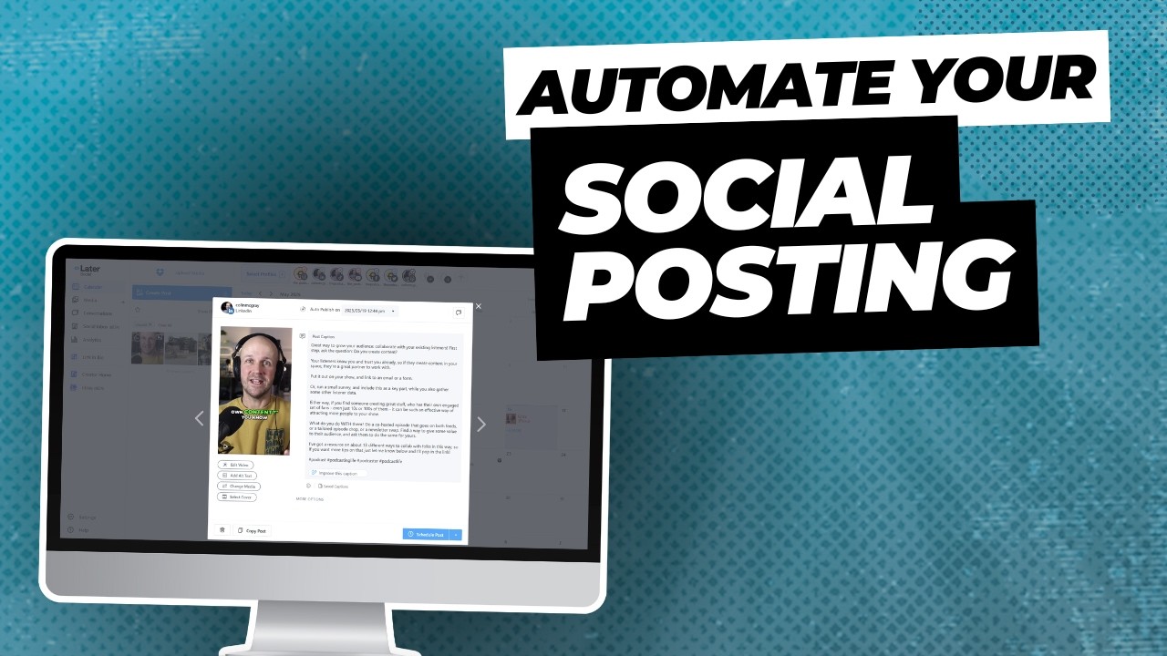 Later.com User Guide: Schedule a week's posts in no time