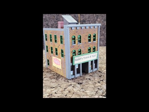 STL file N Scale 3 Story Downtown Building 🏗️ ・3D print model to ...