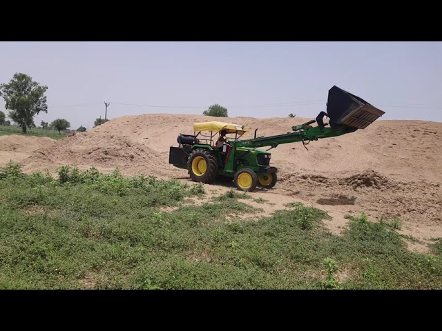 Telescopic Loader - Tractor Attachment - Telescopic Loader with Grabel ...